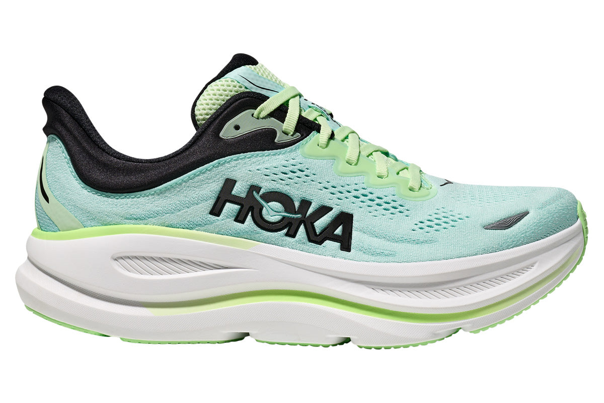Hoka Bondi 9 D Luna Moth/Blue Spark Mens – FootMotion